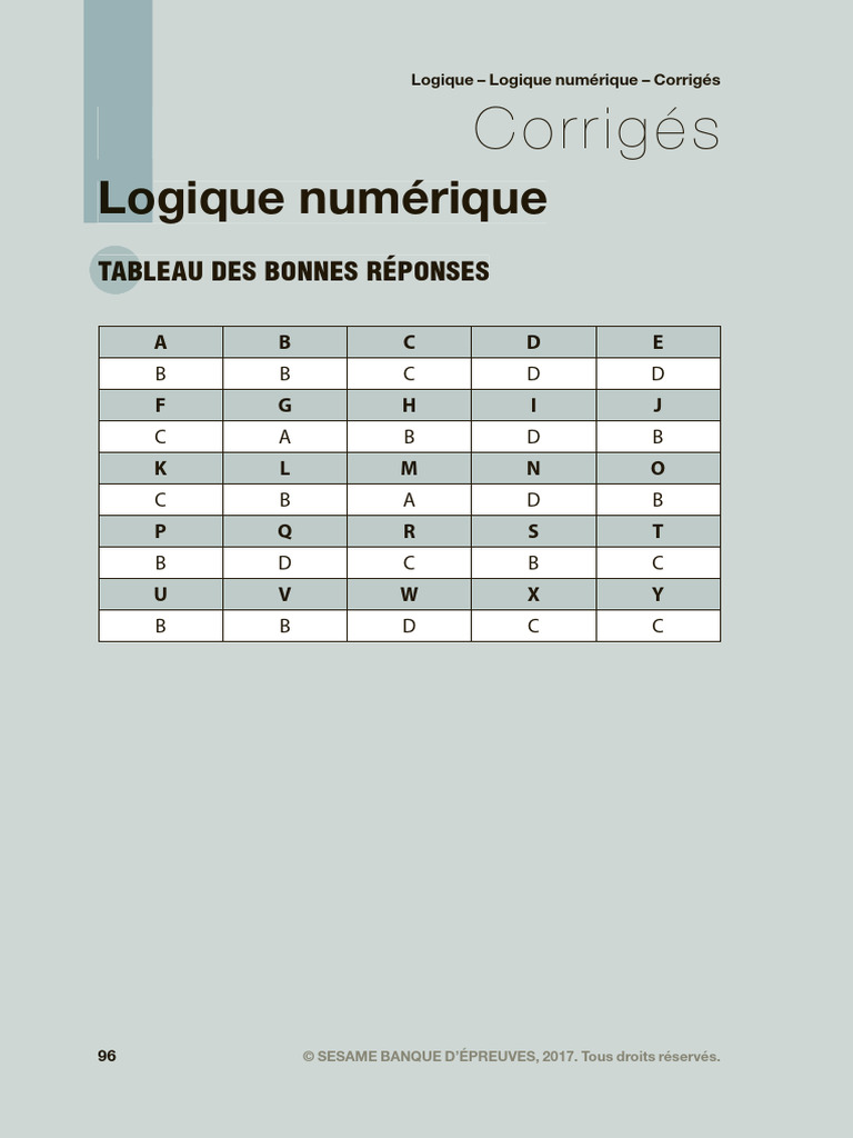 2017 Corrige Numerique | PDF