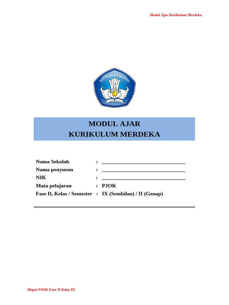 Modul Ajar Unit 5 Aktivitas Gerak Berirama | PDF