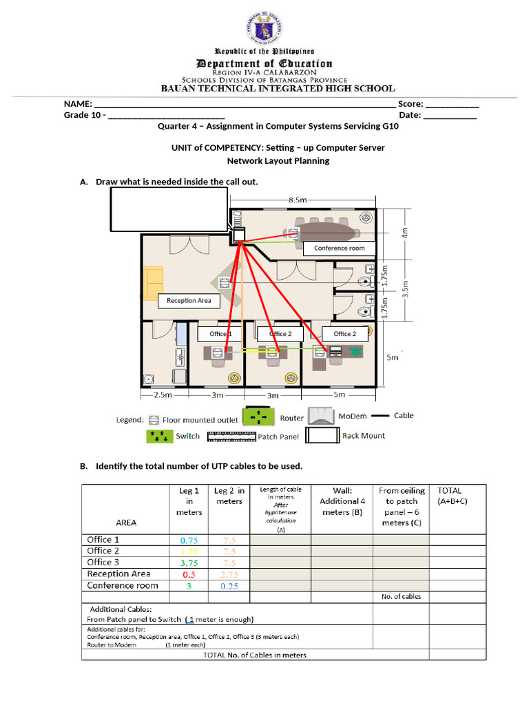 1.assignment Network Layout Plan | PDF
