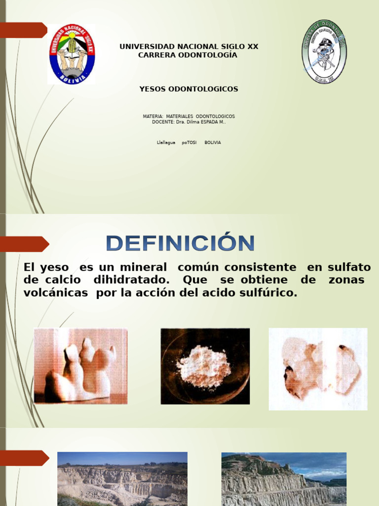 Yesos Dentales 2020 Virtual | PDF