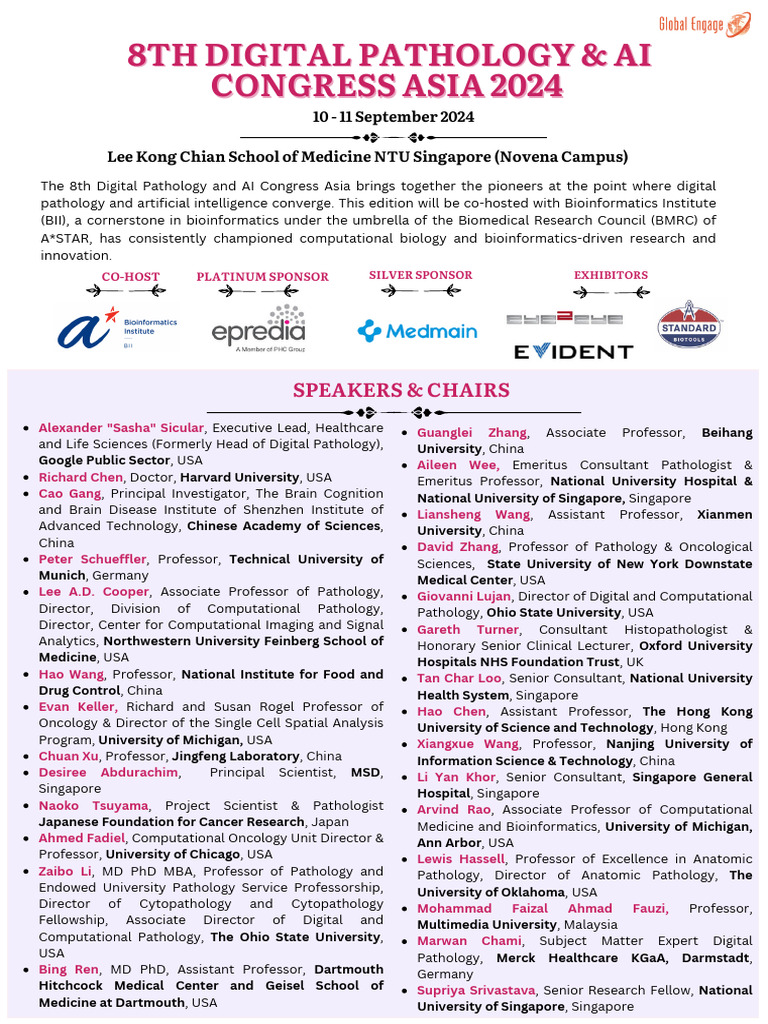 8th DP & AI Congress Asia 2024 Agenda | PDF