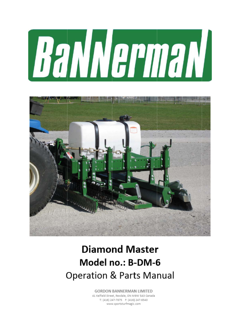 Diamond Master Maintenance Guide | PDF | Tractor | Nut (Hardware)