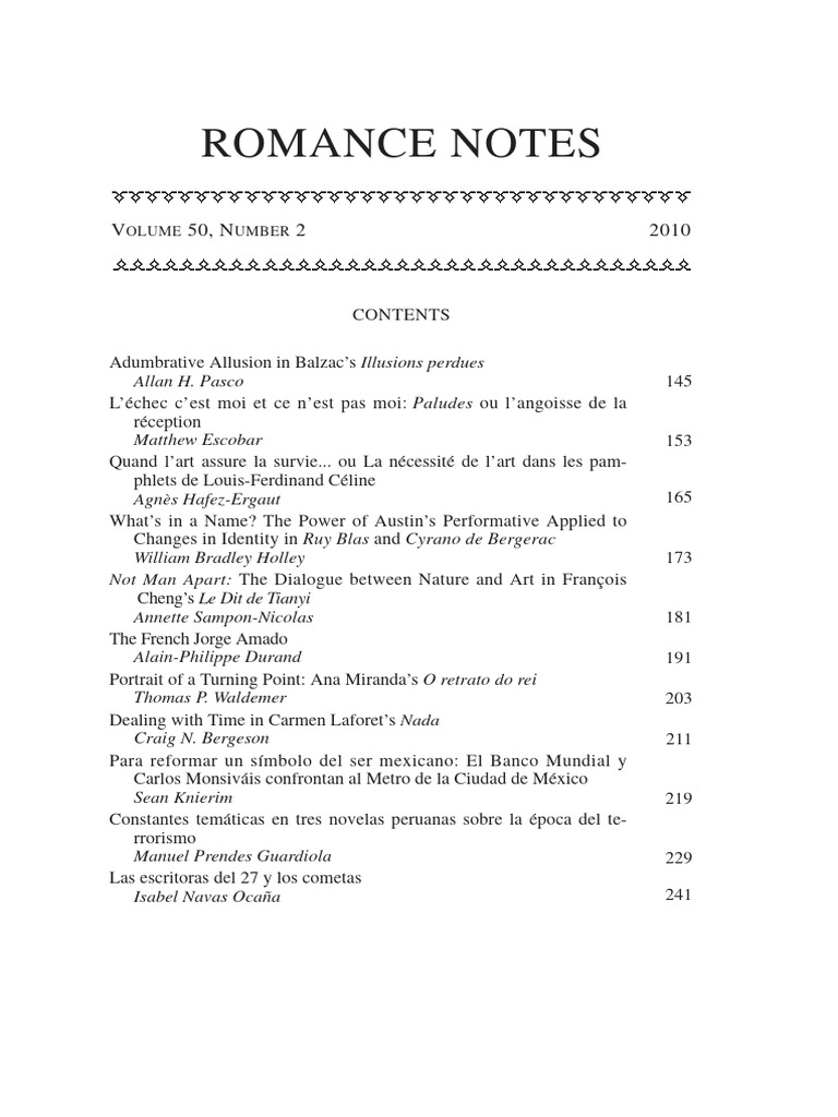 Romance Notes (PDFDrive) | PDF