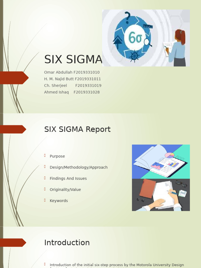 Six Sigma: Principles and Applications | PDF | Six Sigma | Career & Growth
