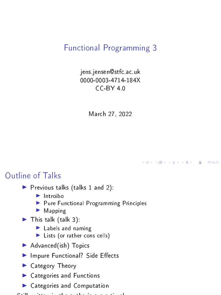 Functional Programming 3 | PDF