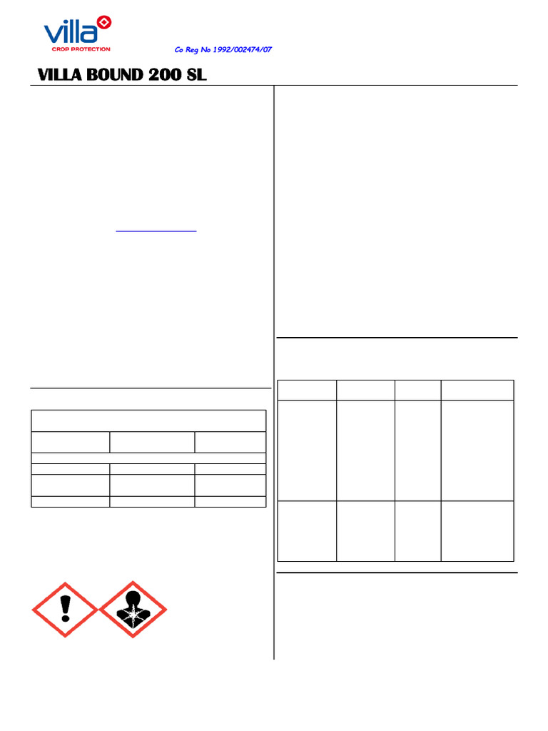 Bound 200 SL SDS | PDF