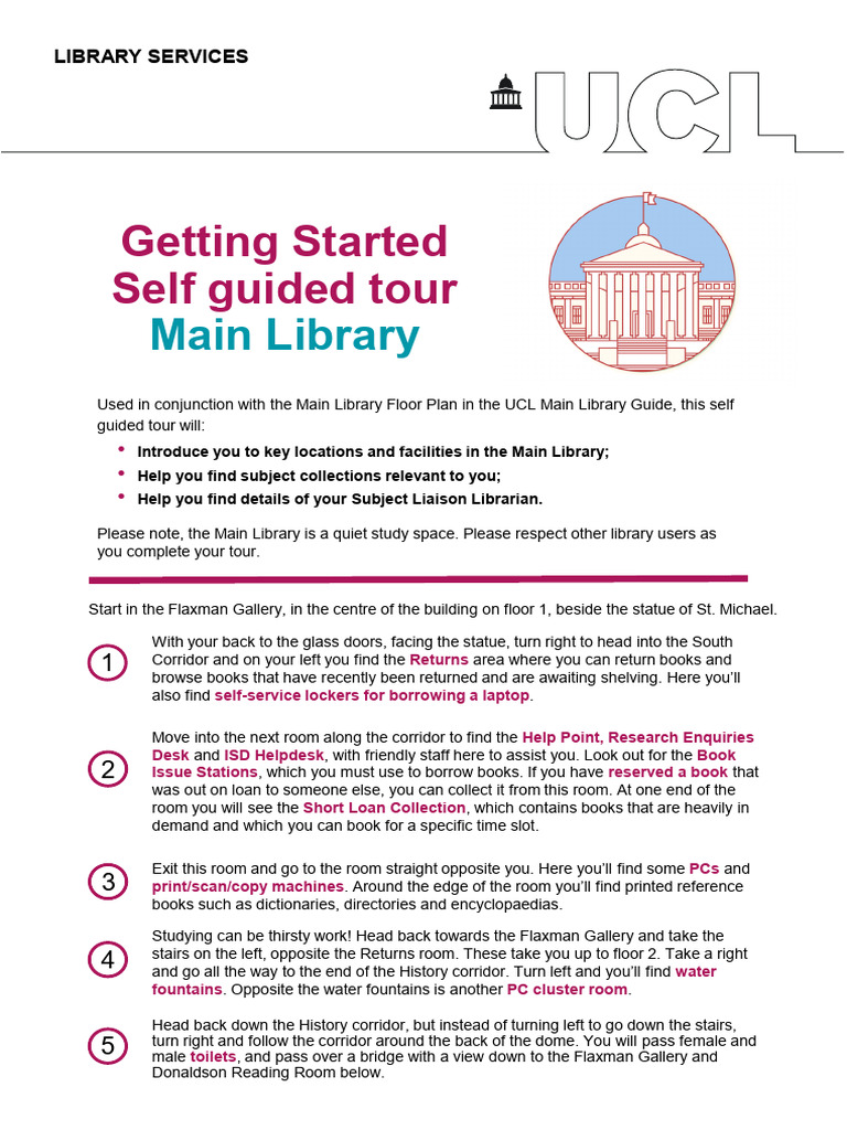 Self Guided Tour Main | PDF
