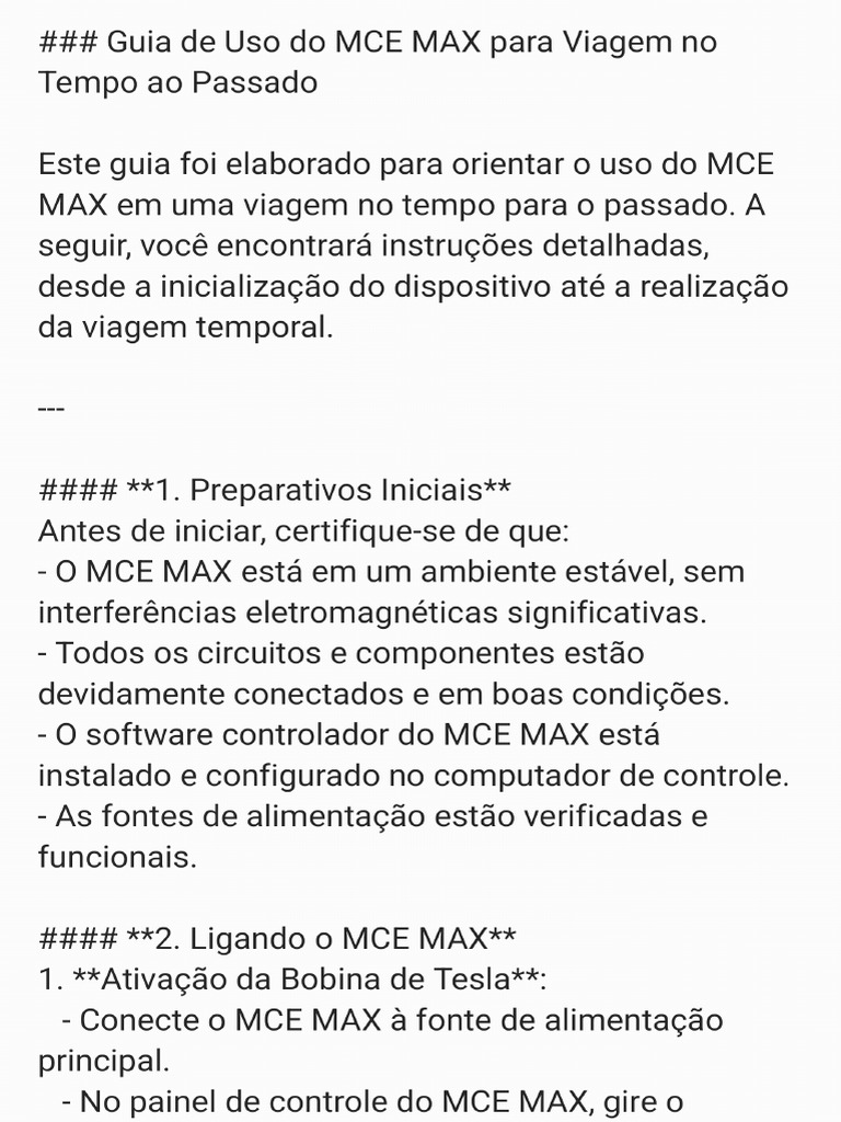 Usar o MCE MAX - 240901 - 154131 | PDF