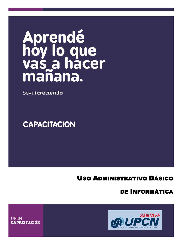 Uso Administrativo Basico de Informatica - Modulo Unico 1 | PDF