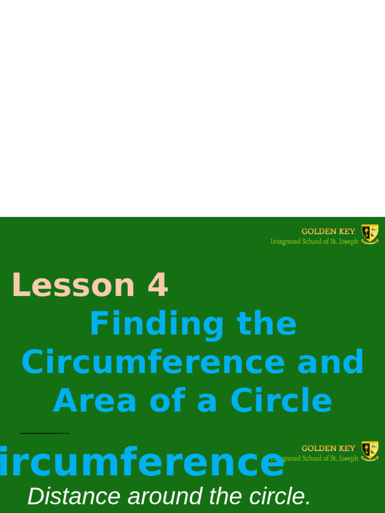 Circumference of A Circle | PDF
