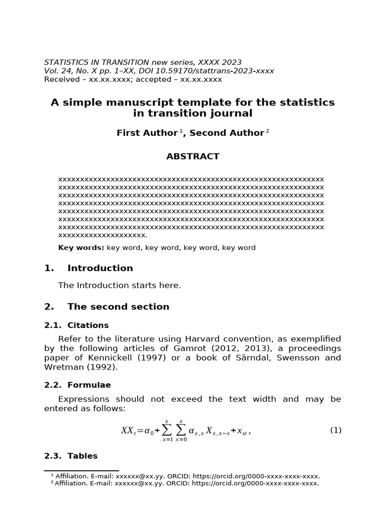 Sit Template WORD 2023 | PDF