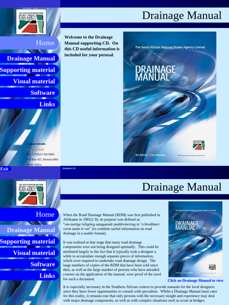 Drainage Manual | PDF