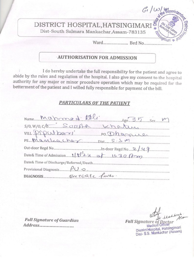 ICP & Discharge Summary | PDF