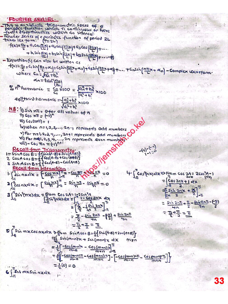 Fourier Series 2 | PDF