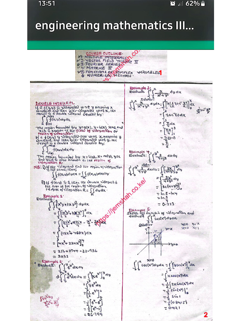 MultipleIntegrals 2 | PDF