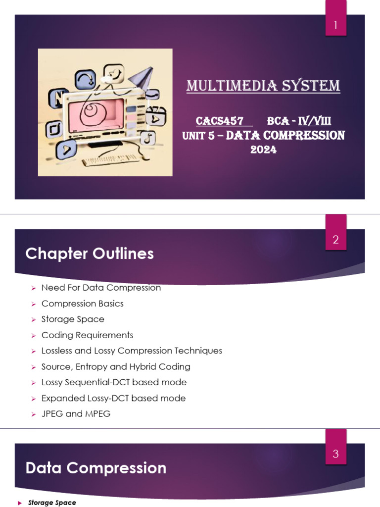 Chapter 5 Data Compression | PDF