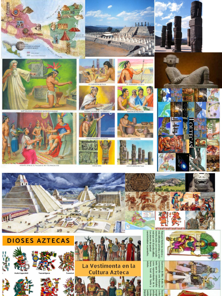 Cultura Tolteca y Azteca | PDF