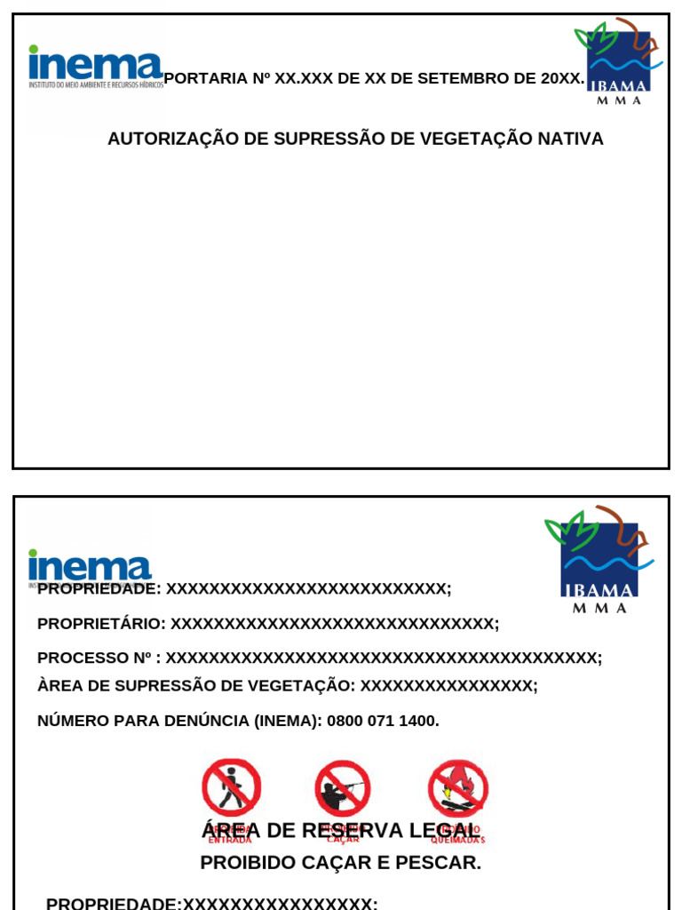 Modelo Placa _ INEMA | PDF