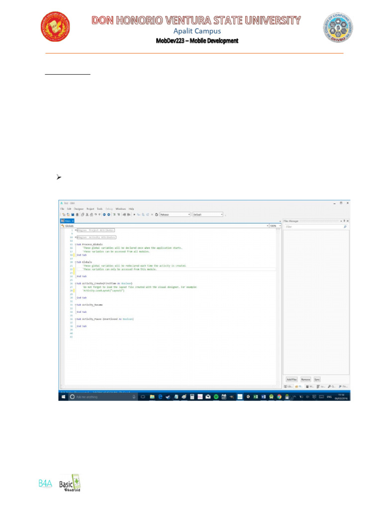 Lesson3 Label Text Button Event | PDF