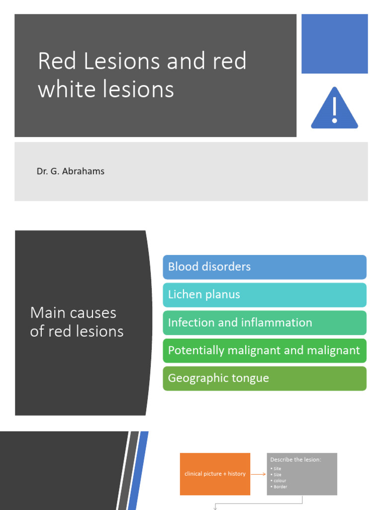 lect 6- red lesions 2020 | PDF