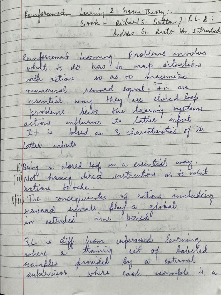 Reinforcement-Learning 1 | PDF