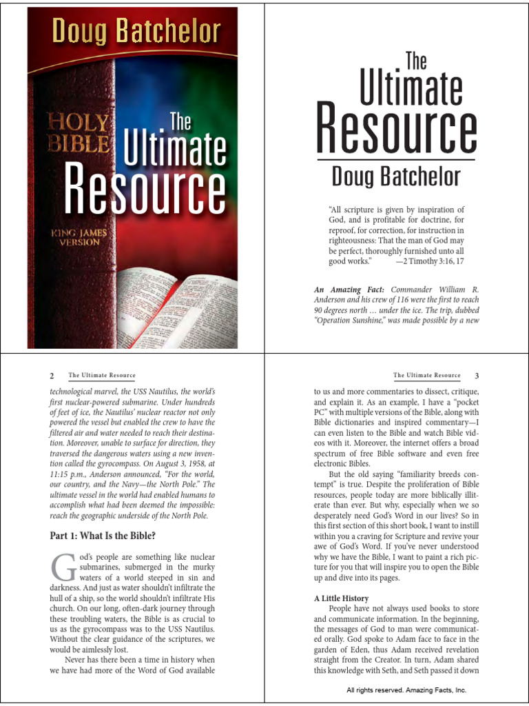 The Ultimate Resource | PDF