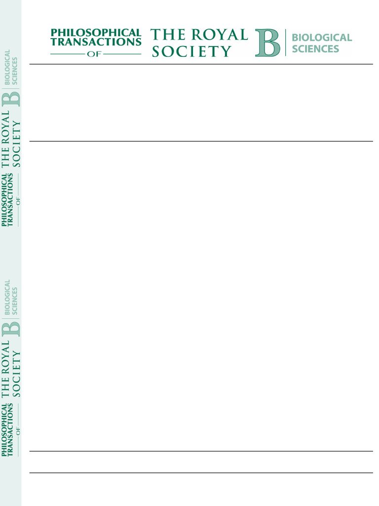 RSTB 1999 0540 | PDF