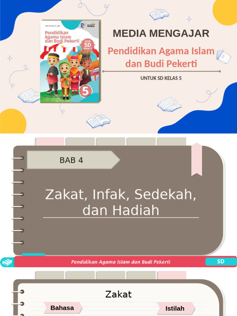 Pend. Agama Islam & Budi Pekerti SD Kls.5 - Km-Media Mengajar-Ppt Paibp Kelas 5 (Bab. 4) | PDF