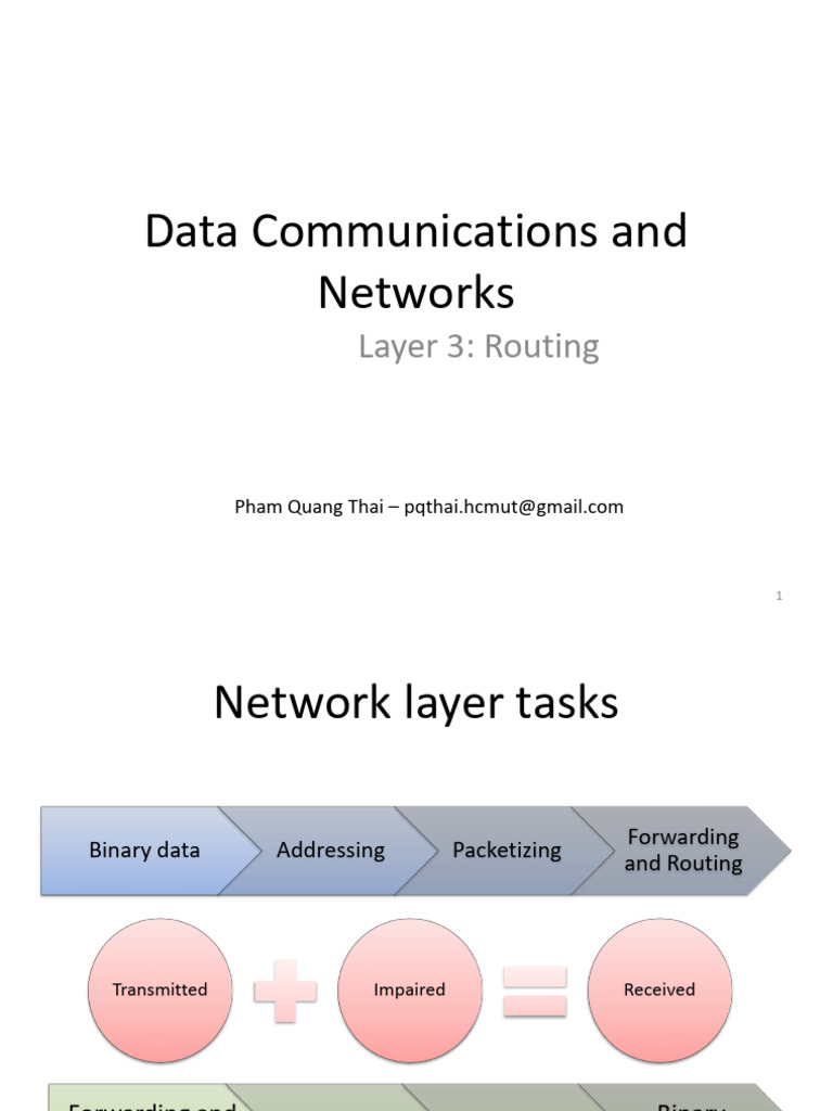 DCN 12 Routing 2018 | PDF