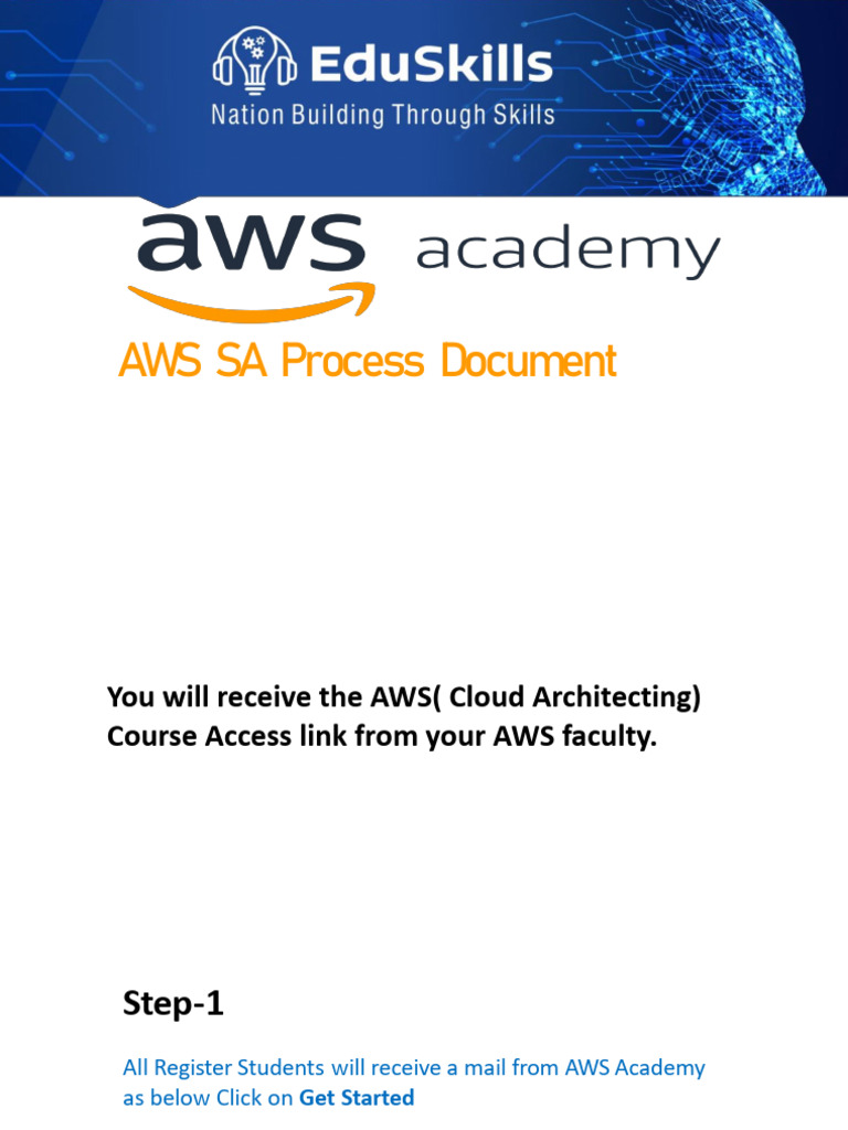 AWS_Reg_Process_Doc_(SA) updated | PDF