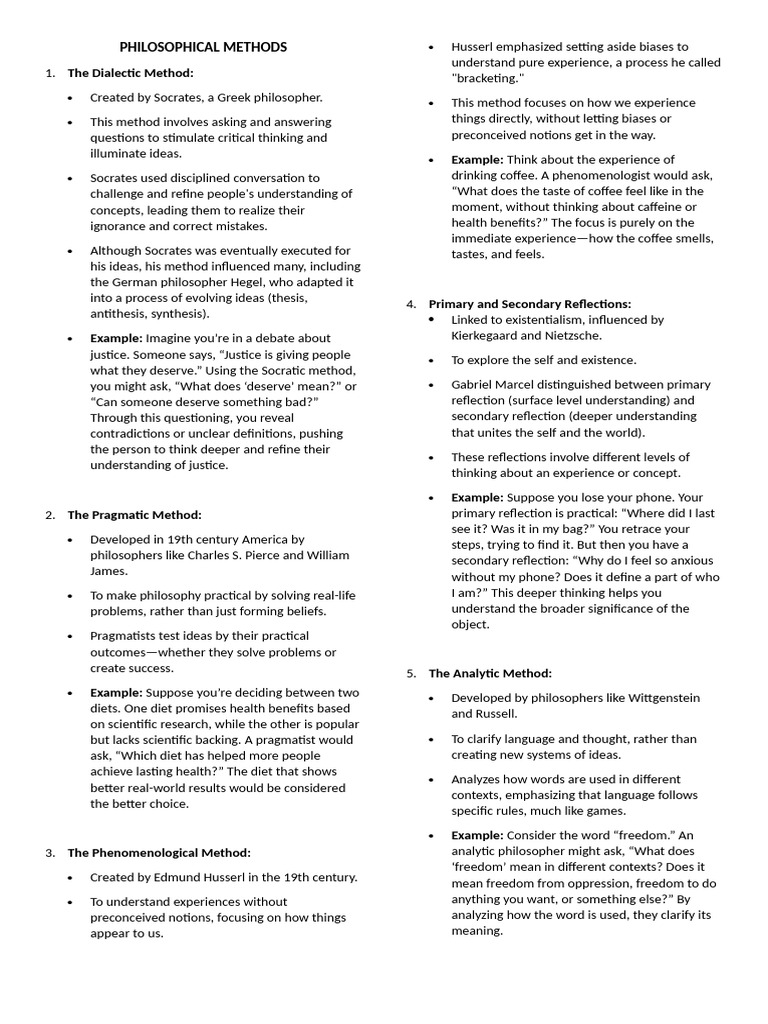 Methods of Philosophizing 2 Fallacies | PDF | Pragmatism | Fallacy