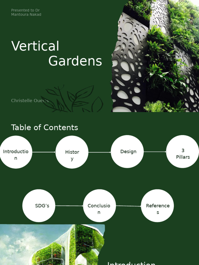 Vertical Gardens | PDF
