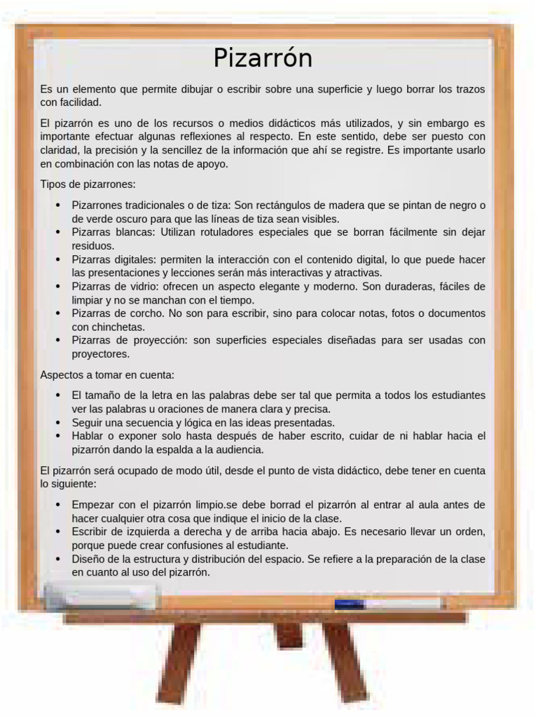 Pizarron | PDF