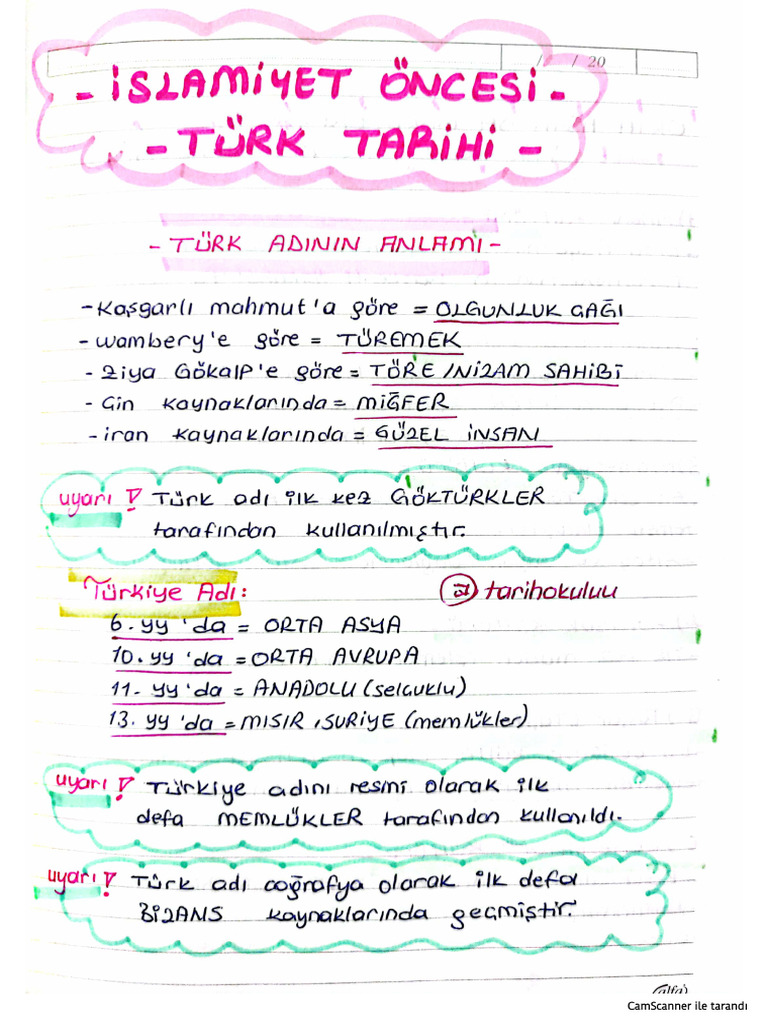 İslamiyet Öncesi Türk Tarihi | PDF