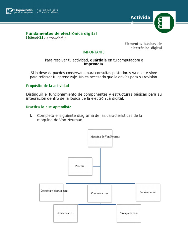 Elementos básicos de electrónica digital | PDF