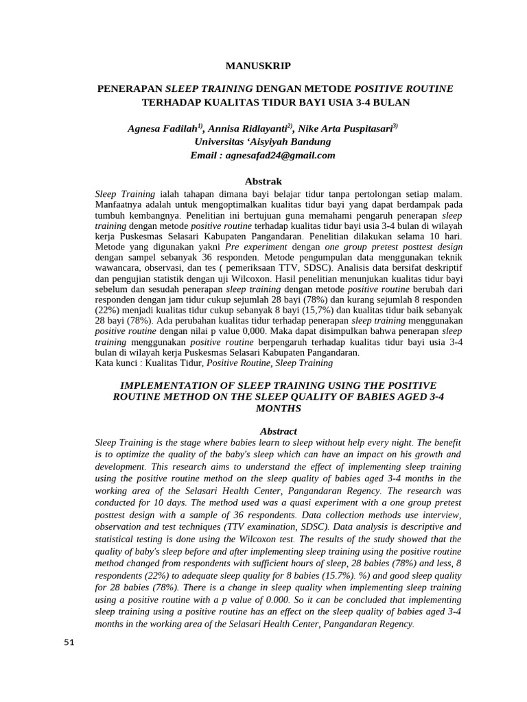 S - S1 Kebidanan - 512023001 - Manuscript | PDF