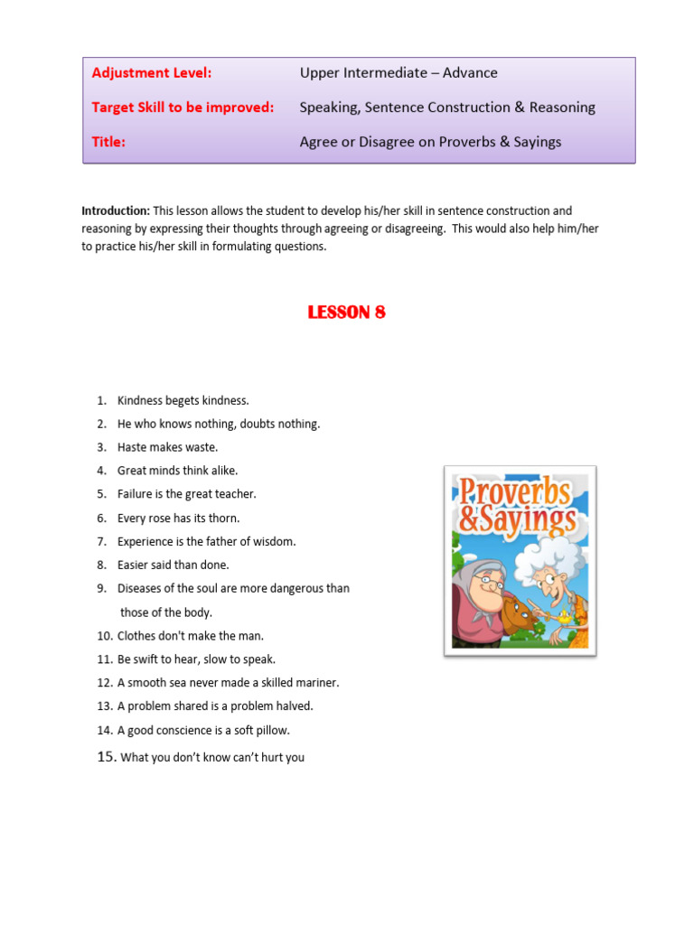 Lesson 8 | PDF