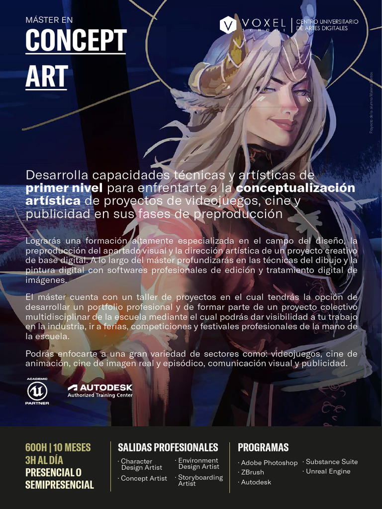 Master en Concept Art 24 25 v2 | PDF