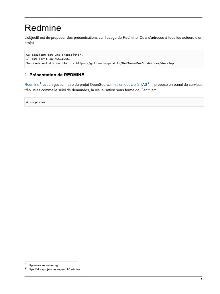 Redmine - Redmine | PDF
