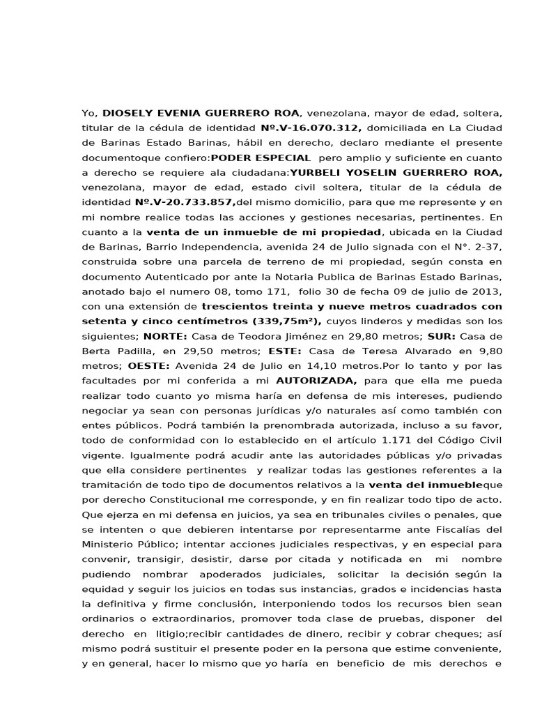 PODER ESPECIAL | PDF