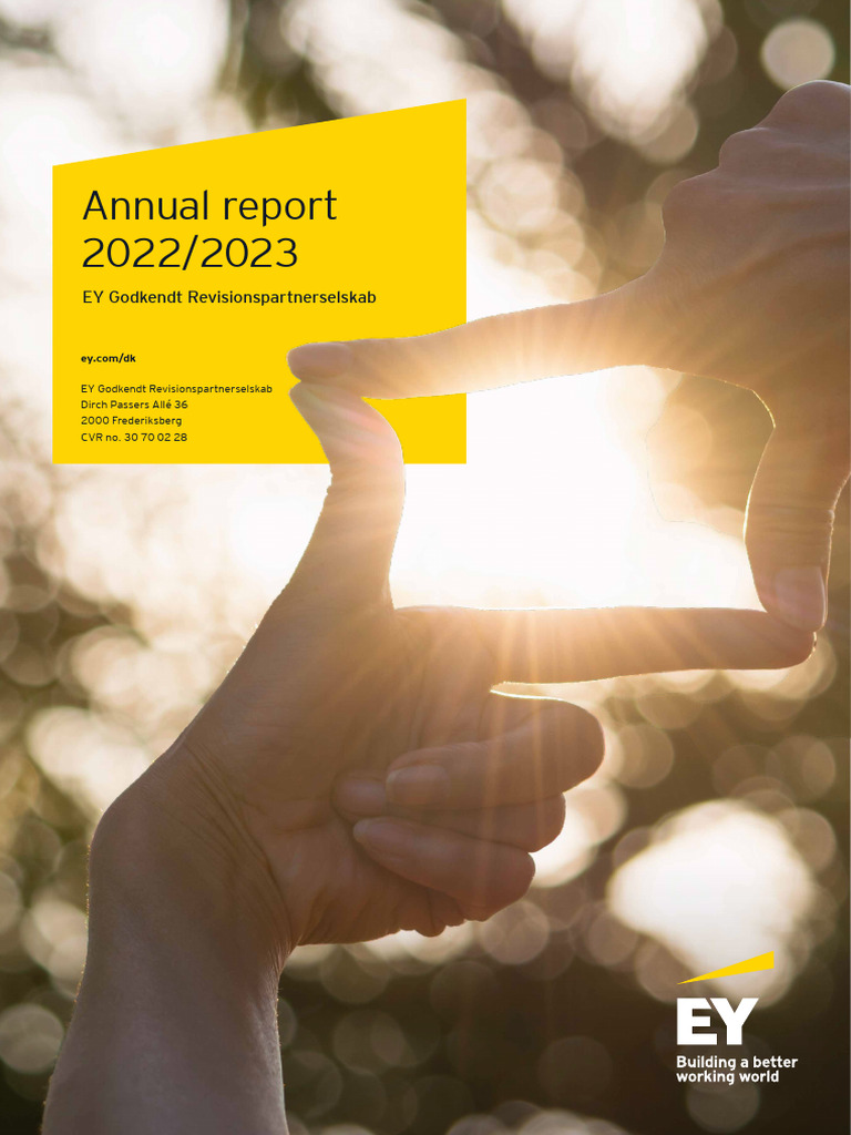 Ey Annual Report 2022 2023 | PDF | Sustainability | Sustainable Development