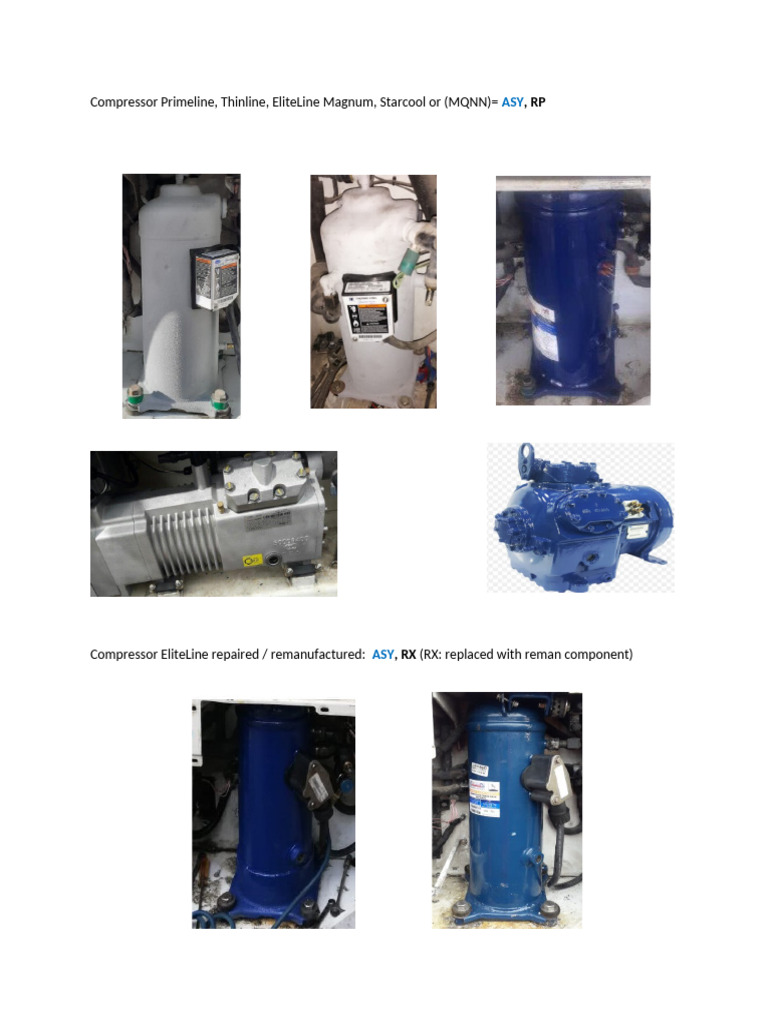 CMA CGM Grid of Codes ISO For Main Reefer Component | PDF