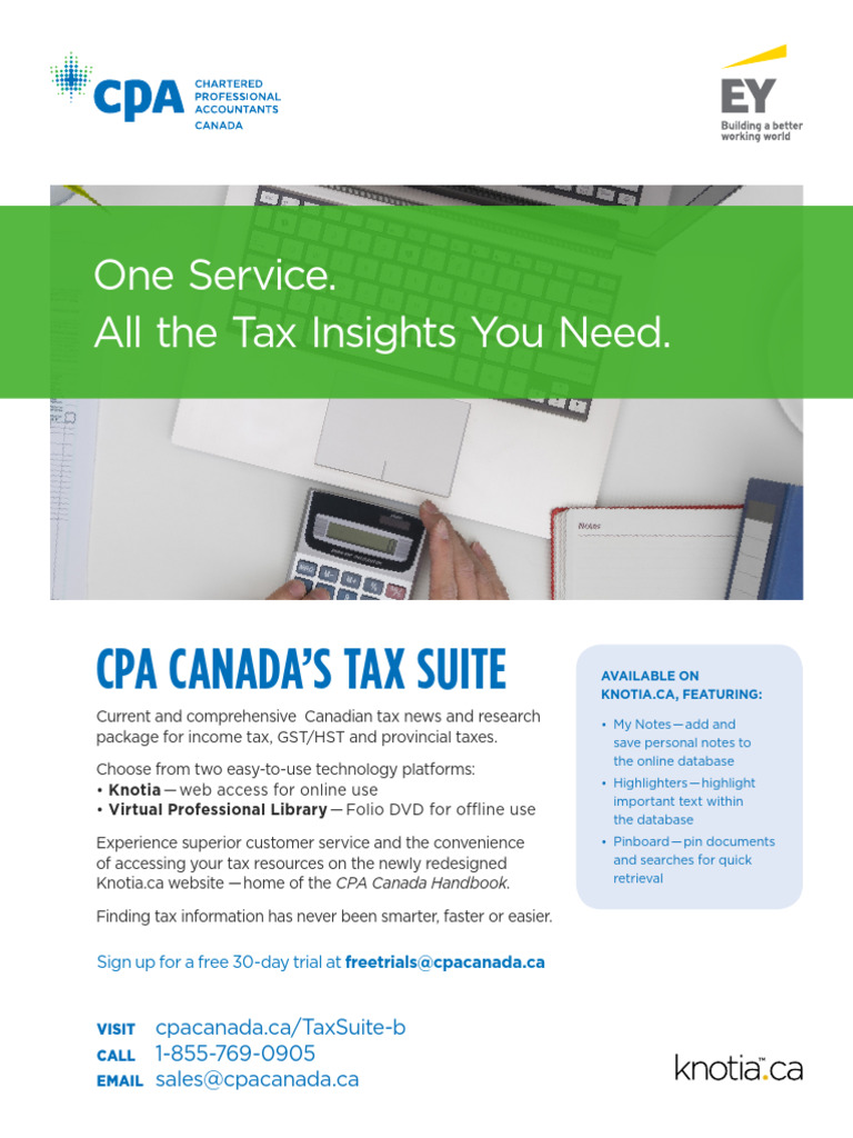 17 081 EN Tax Suites Handout FINALebook | PDF