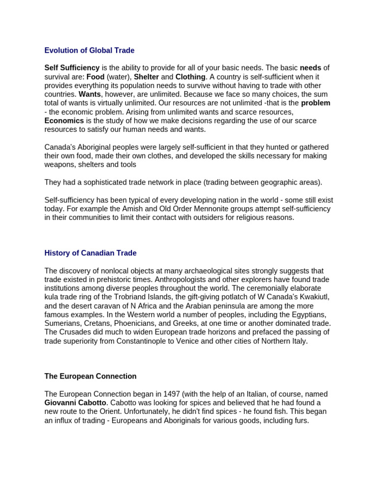 1 2b+H O +Evolution+of+Global+Trade | PDF