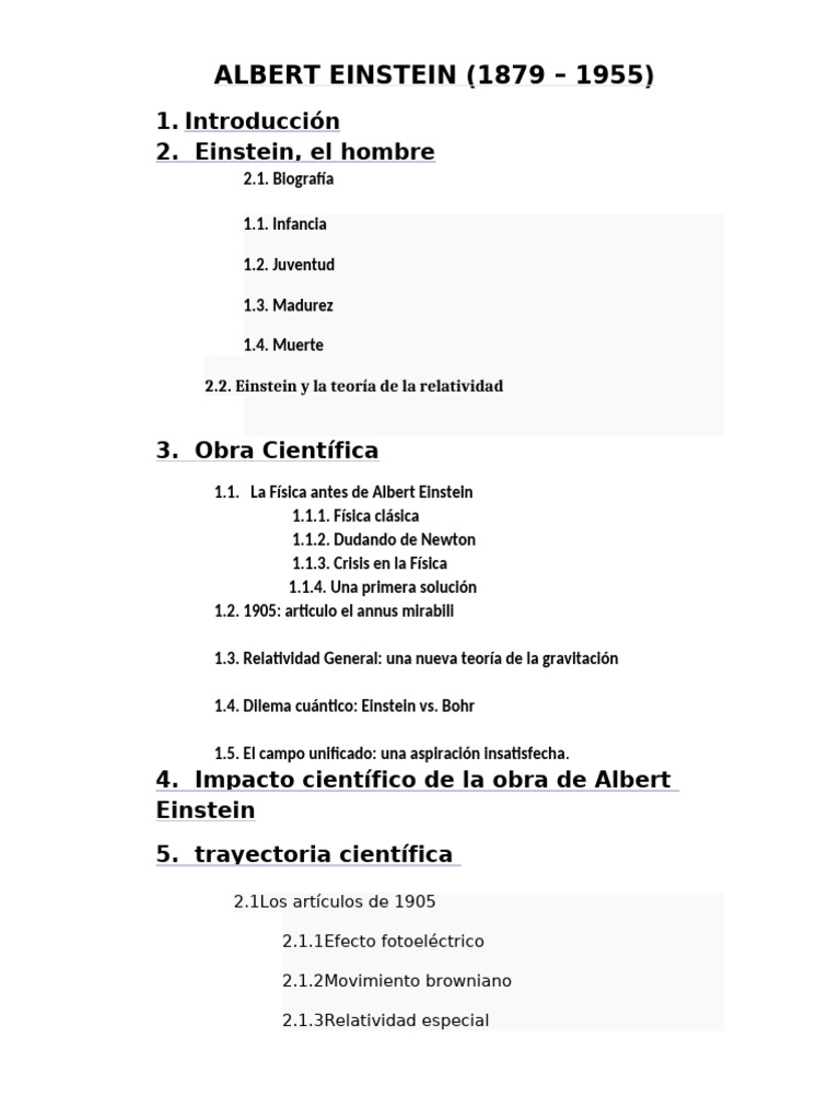 ALBERT EINSTEIN | PDF