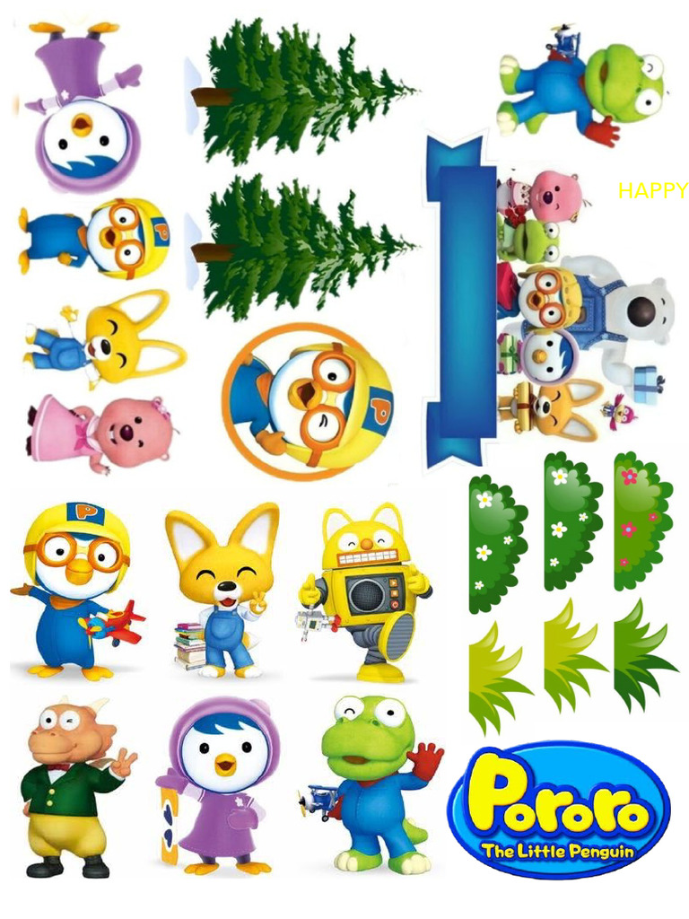 pororo topper png | PDF