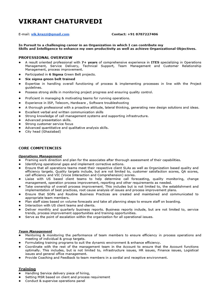 VIKRANT CHATURVEDI Updated | PDF