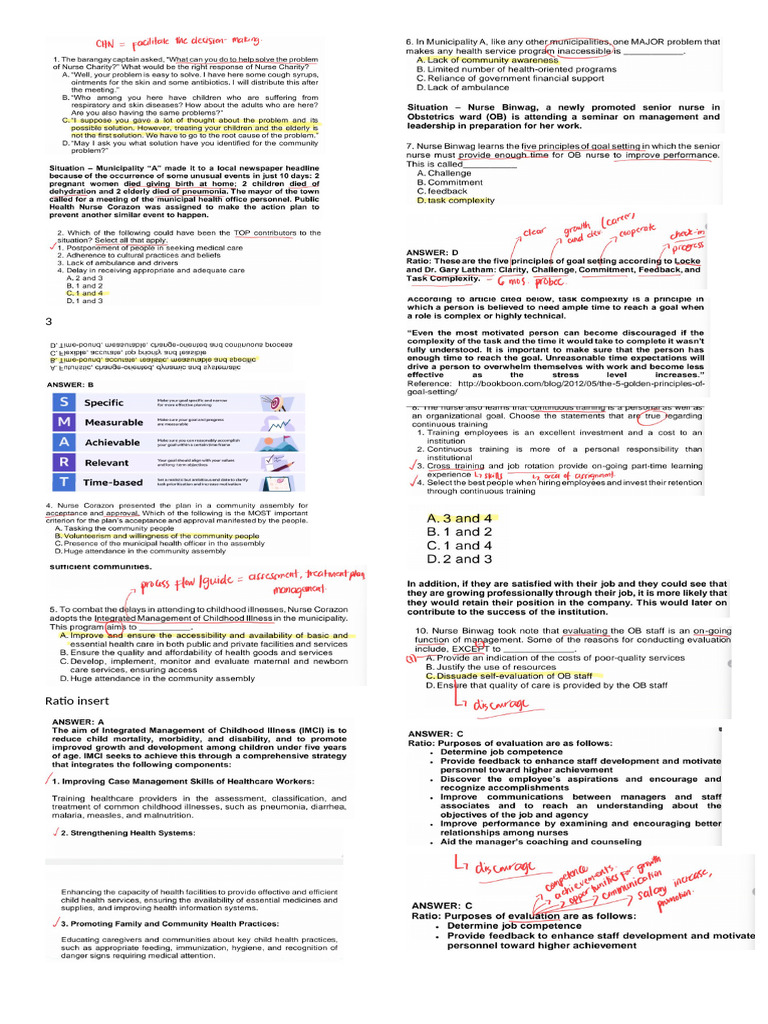 PRE INT - ANS RATIO - NP1 NP2 NP3 - 1stPART | PDF