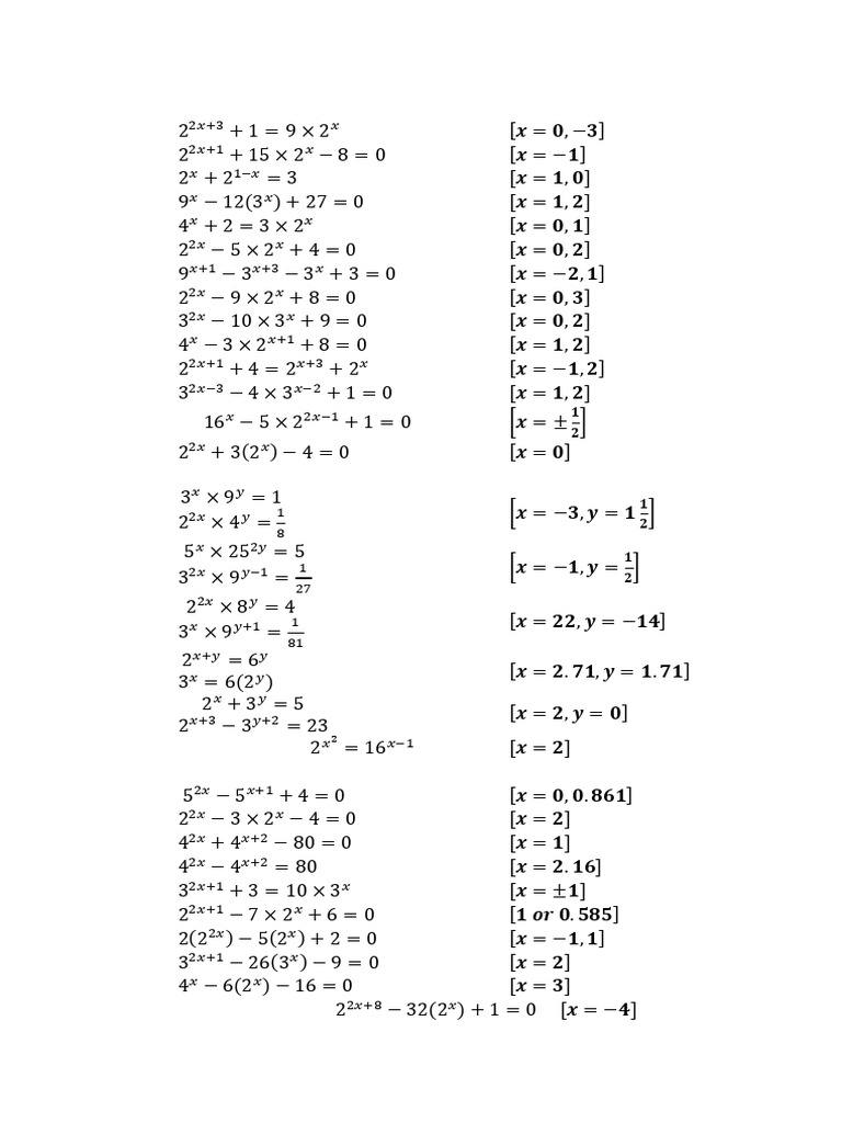 Indices and Logarithms-1 | PDF