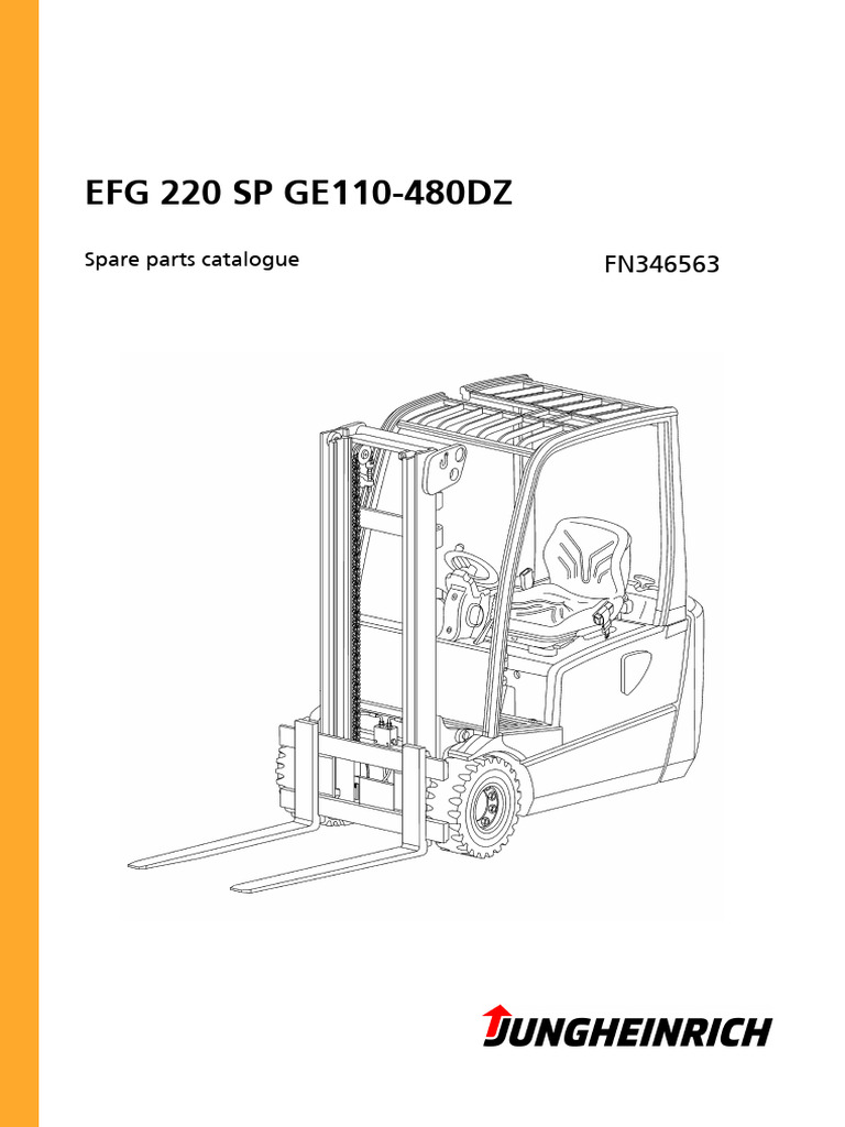 Jungheinrich EFG220 FN346563 Parts Manual | PDF